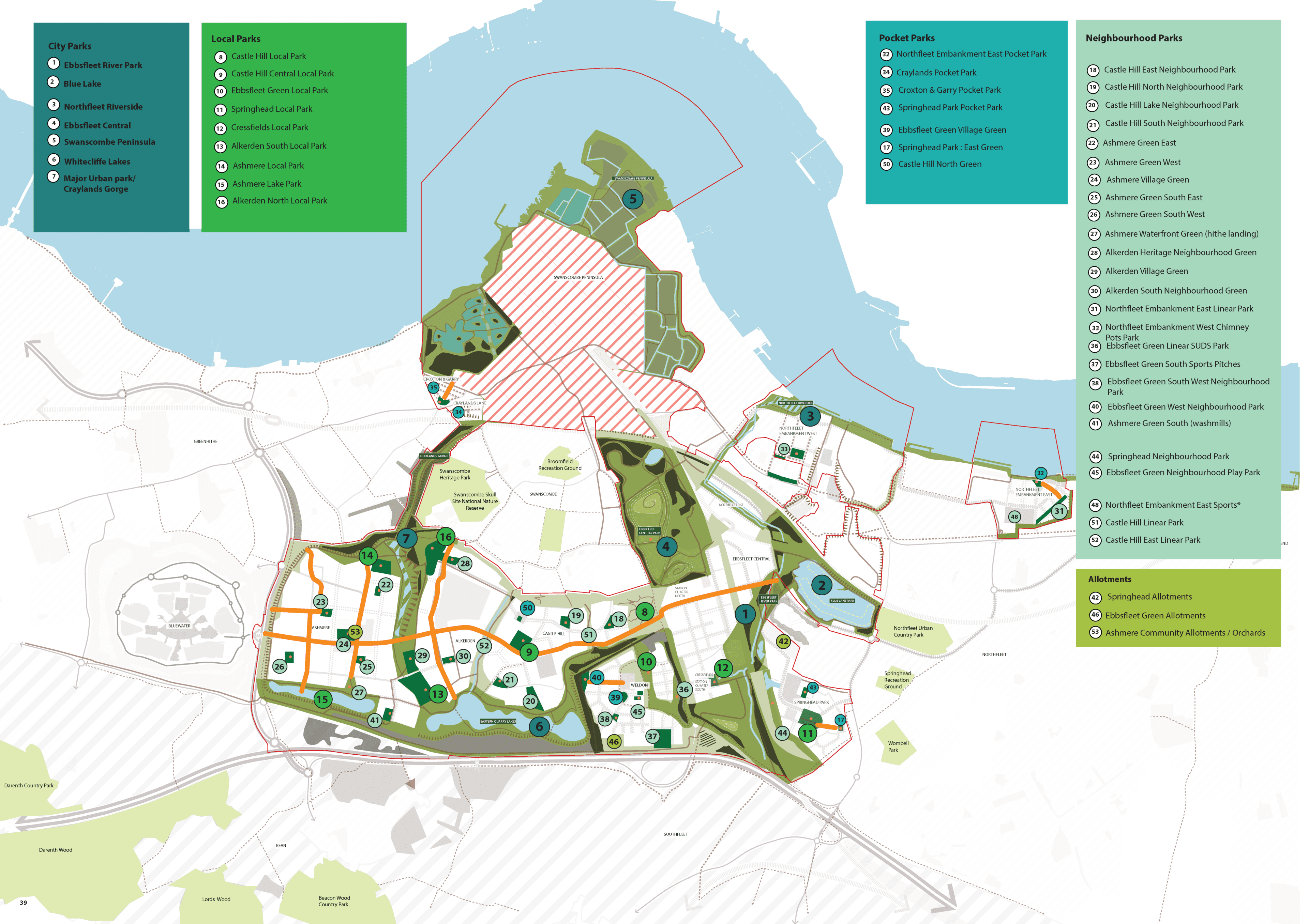 Parks - Ebbsfleet Garden City