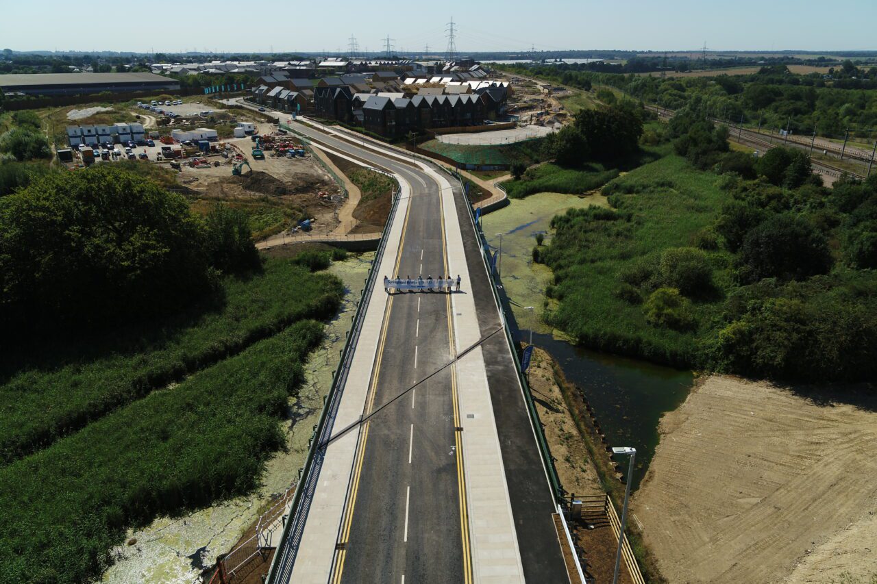 Springhead Bridge - Ebbsfleet Garden City